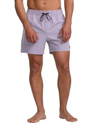 BILLABONG Every Other Day Layback Swim Trunks Lavender
