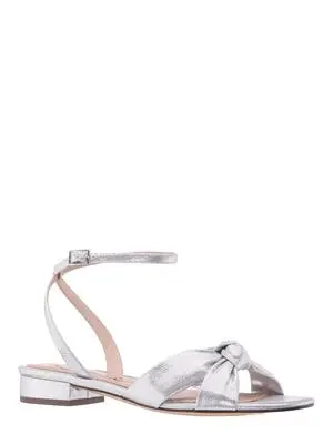 Nina Sulma Ankle Strap Sandal - Silver