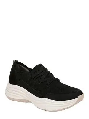 LIFESTRIDE BZees Impact Slip-On Sneaker Black Knit