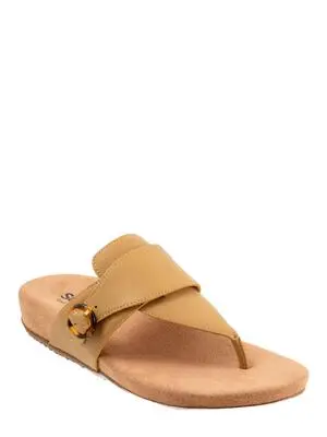 Softwalk Belize T-strap Sandal - Dusk Yellow