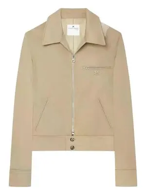 COURREGES Zip-up Jacket - Neutrals