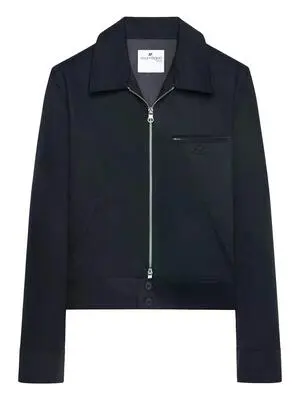 COURREGES Zip-up Jacket - Blue