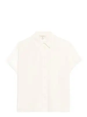 LAFAYETTE 148 NEW YORK Lafayette 148 New York Silk Georgette Blouse