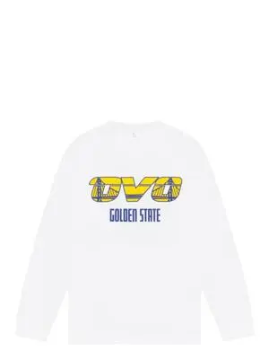 OVO X Nba Golden State Warriors Longsleeve T-shirt - White