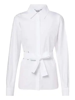 Max Mara Juglas Cotton Blouse - White
