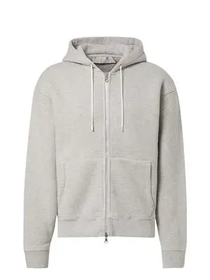 Our Legacy Rascal Cotton Jersey Zip-up Hoodie - Grey