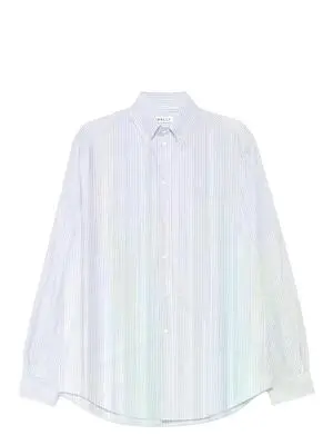 Bally Cotton Long-sleeves Shirt - Blue