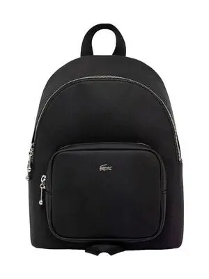 Lacoste Logo-patch Backpack - Black