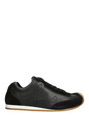 Loewe Ballet Runner 2.0 Low-top Leather Trainers - Black