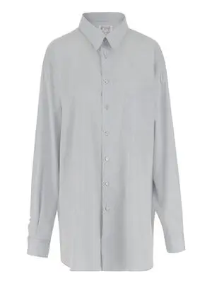 MAISON MARGIELA Maison Margiela Oversized Shirt Blue