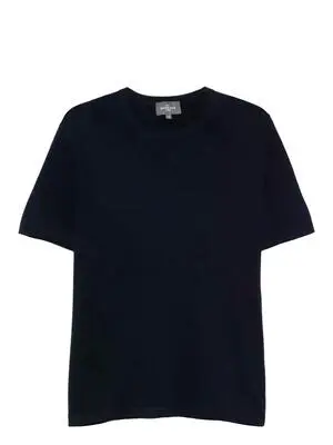 Eric Bompard Fine-knit T-shirt - Blue
