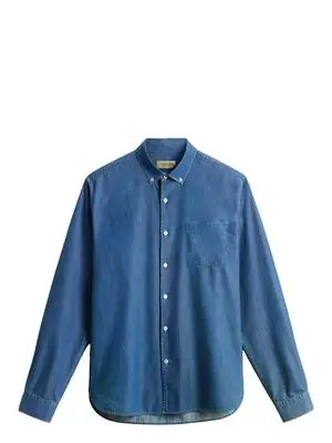 Woolrich Cotton Shirt - Blue