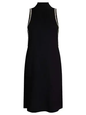 Liu Jo Rhinestone-embellished Dress - Black