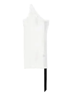 Rick Owens One-shoulder Tank Top - White