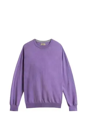 Woolrich Logo-embroidered Sweatshirt - Purple