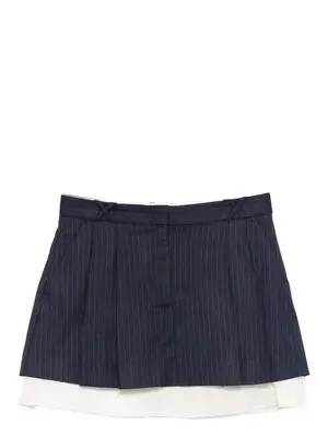 THE GARMENT Denver Mini Skirt - Blue