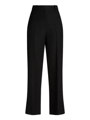 SANDRO Sandro Grain De Poudre Straight-Leg Pants