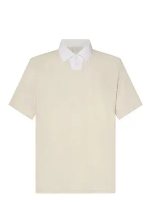 Oakley Performance Stretch Polo With Contrast Collar - Mist