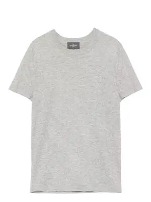 Eric Bompard Fine-knit T-shirt - Grey
