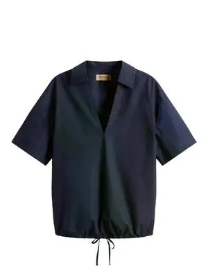 Woolrich Poplin Blouse - Blue