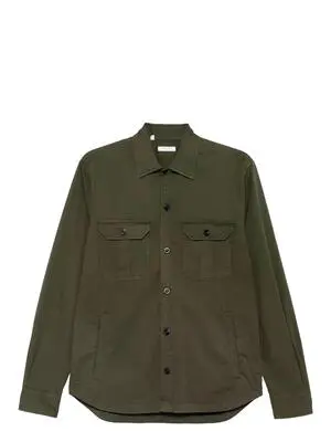 Boglioli Twill Shirt Jacket - Green