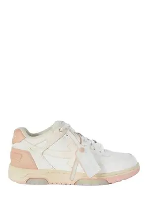 Off-White Out Of Office Low-top Sneakers - White/pink