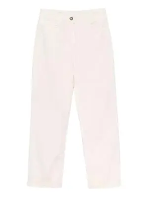 Peserico Cropped Trousers - Neutrals