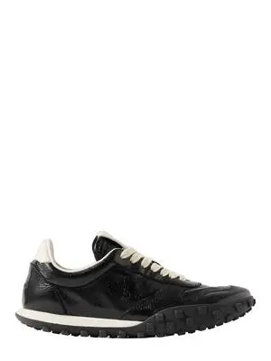 JIL SANDER Leather Sneakers - Black