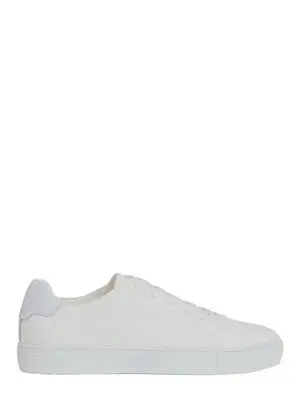 REISS Knitted Low-top Trainers - White