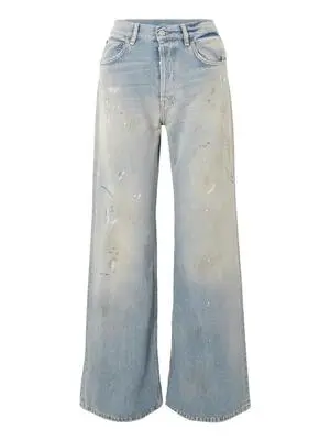 Acne Studios 2021 Mid-rise Straight-leg Jeans - Blue