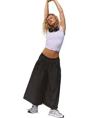Free People Step By Step Pants Black
