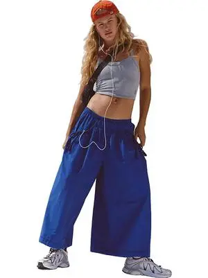 Free People FP Movement Step By Step Pants Blue Flame