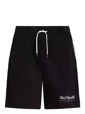 Karl Lagerfeld Hotel Karl Shorts - Black