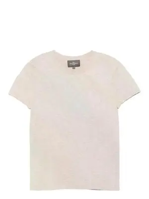 Eric Bompard Fine-knit T-shirt - Neutrals