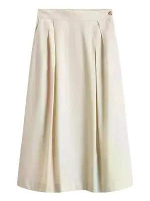 Woolrich Full Midi Skirt - Neutrals