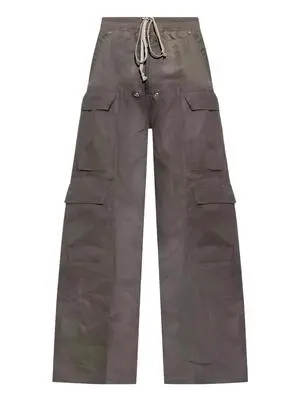 Rick Owens Cotton Trousers - Grey