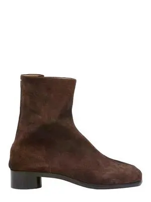 MAISON MARGIELA 30mm Tabi Ankle Boots - Brown