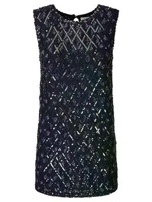 P.a.r.o.s.h Sequinned Mini Dress - Blue