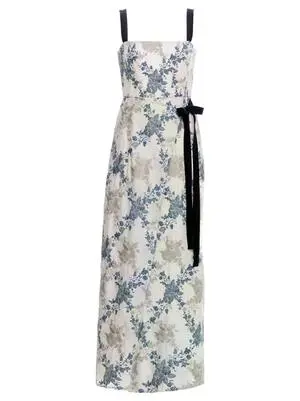 Agua Bendita Cinefila Maxi Dress - White