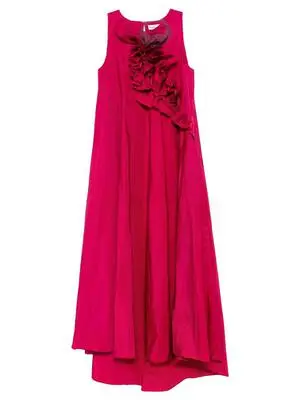 P.a.r.o.s.h Ruffled Maxi Dress - Pink