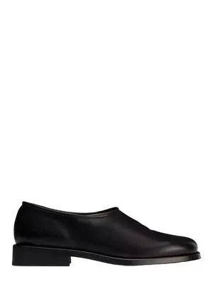 LEMAIRE Anatomic Slip-on Derby Shoes - Black