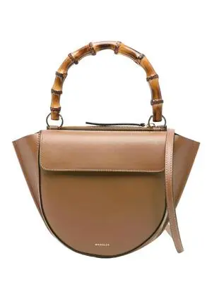 WANDLER Wandler Mini Hortensia Tote Brown