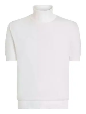 Dolce & Gabbana Turtleneck T-shirt - White
