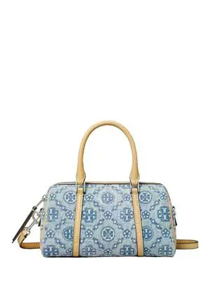 Tory Burch Mini T Monogram Tote - Blue
