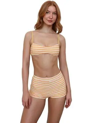 DIPPIN DAISY'S Farrah Elastic Waist Booty Short - Flip Flop