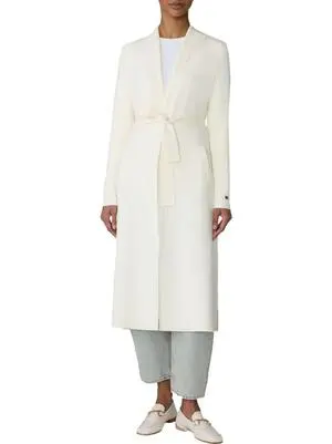 Soia & Kyo Aliciana Longline Jacket - Powder