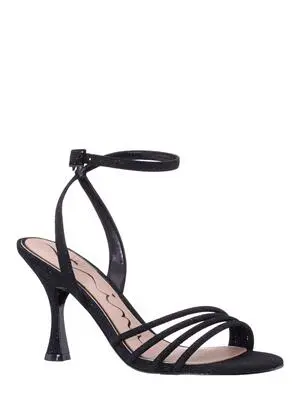 Nina Veruca Ankle Strap Sandals - Black