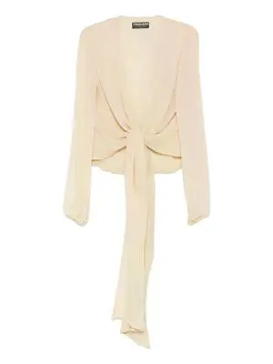 Chiara Boni La Petite Robe Takao Blouse - Neutrals