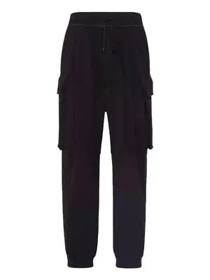 Dsquared2 Cargo Track Pants - Black