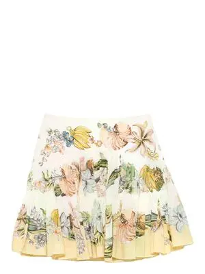 ALEMAIS Oleander Mini Skirt - Yellow